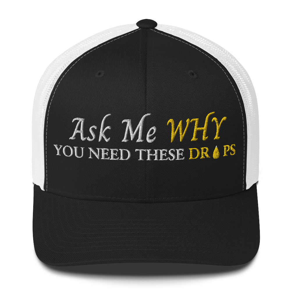Team Impact| Ask Me WHY You Need These Drops | Trucker Cap – MyNetworkGear